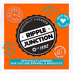 Ripple Junction One Piece Logo Anime Adult Crew Long Sleeve Crew T-Shirt Officially Licensed XL Black