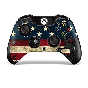 SKINOWN Skin Sticker Protective Cover for Xbox One Controller Blue Purple Galaxy