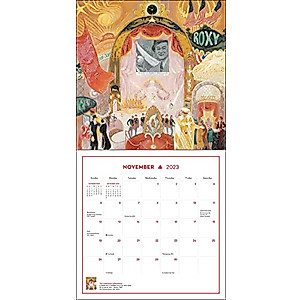New York in Art 2023 Wall Calendar