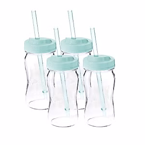 Ball Sip and Straw Spiral Mason Jars, 16 oz (Set of 4)