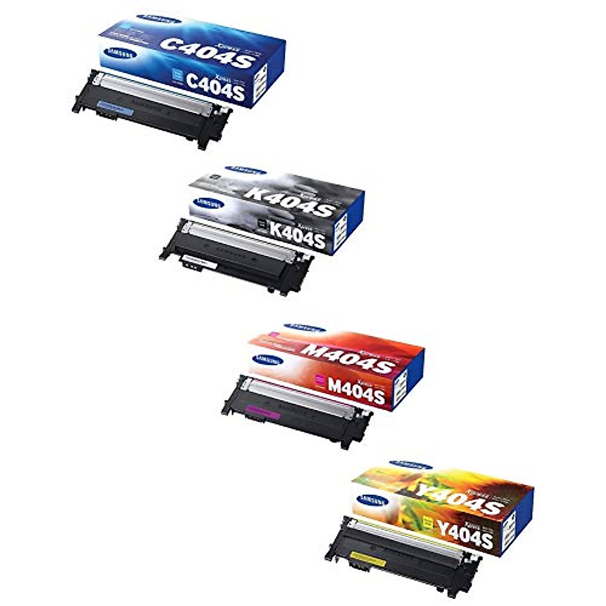 Samsung CLT-K404S, CLT-C404S, CLT-M404S, CLT-Y404S Standard Yield Toner Set (BK/C/M/Y)