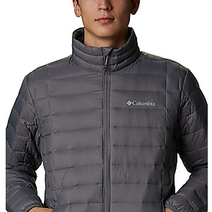Columbia Men's Voodoo Falls 590 TurboDown Water Resistant Winter Jacket City Grey