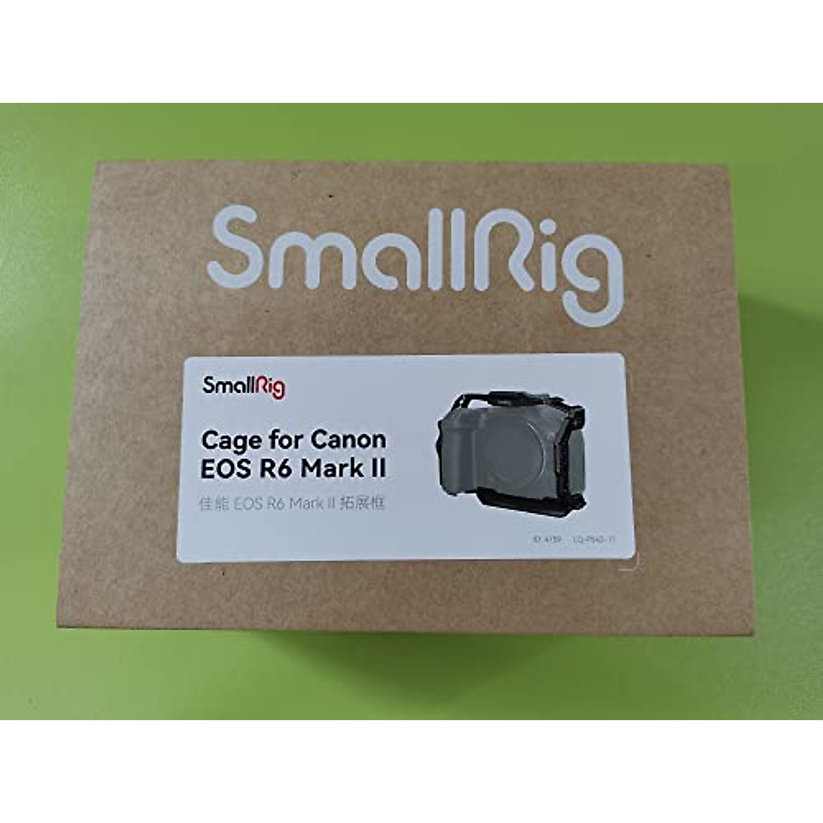 SmallRig R6 Mark II Camera Cage for Canon, Formfitting Video Making Camera Rig for Canon R6 Mark II, Built-in Dual NATO Rails, Quick Release Plate for Arca, Horizontal and Vertical Shooting - 4159