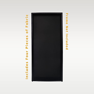 Sardoxx Black DJ Facade Scrim DJ Booth Scrim 19.5"x 44.2" w/Small Bag