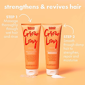 Umberto Giannini Grow Long Lengthening Conditioner Hydrate and Strengthen Vegan Cruelty Free