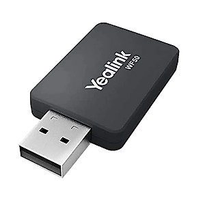 Yealink WF50 Wi-Fi Adapter For IP Phone/USB/External - Black
