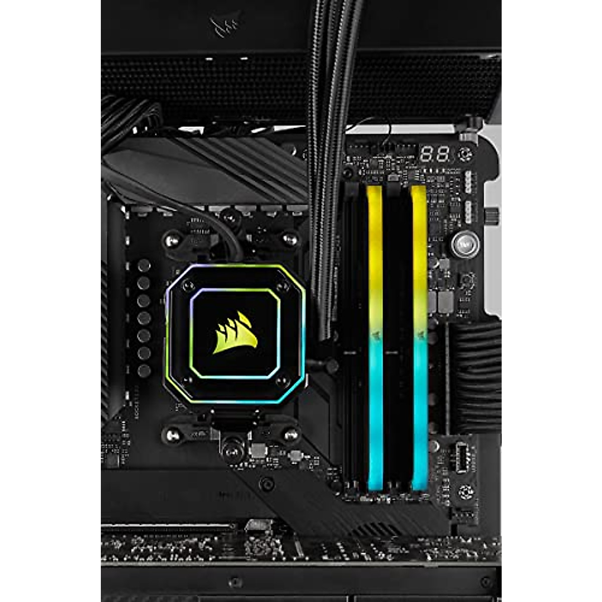 CORSAIR VENGEANCE RGB RS 16GB (2x8GB) DDR4 3600 (PC4-28800) C18 Desktop memory