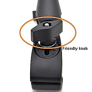 vgsion Motorcycle Mount for Insta360 One X3 / One X2 / One RS/One R/GoPro Hero, Double Ball Handlebar Mount for Action Camera