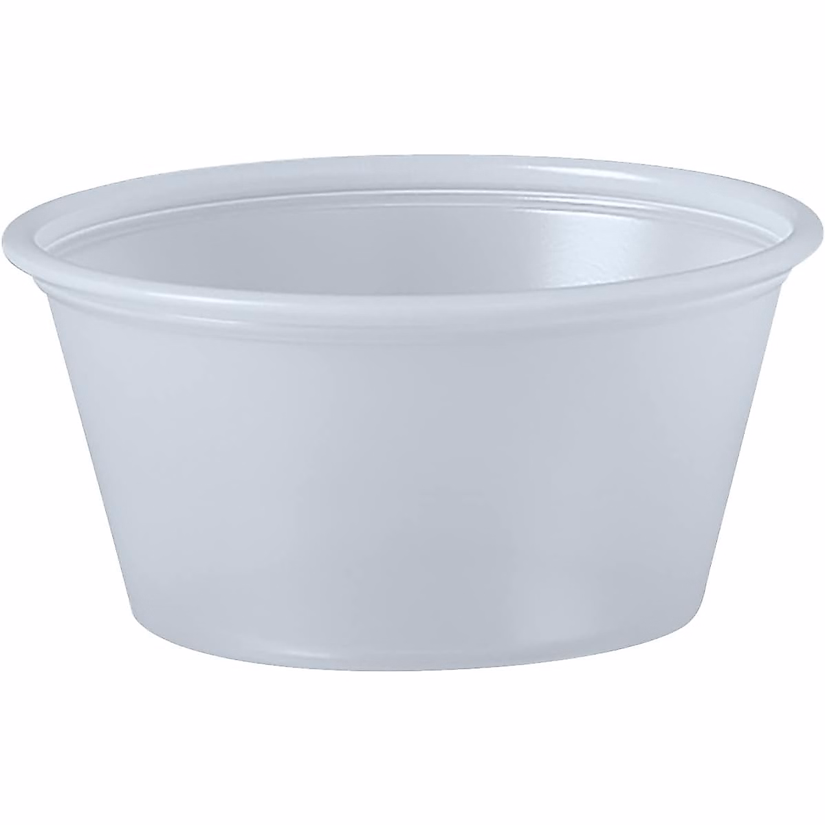 SOLO Cup Company Dart Polystyrene Portion Cups DCCP200N 2500/pk, Transparent