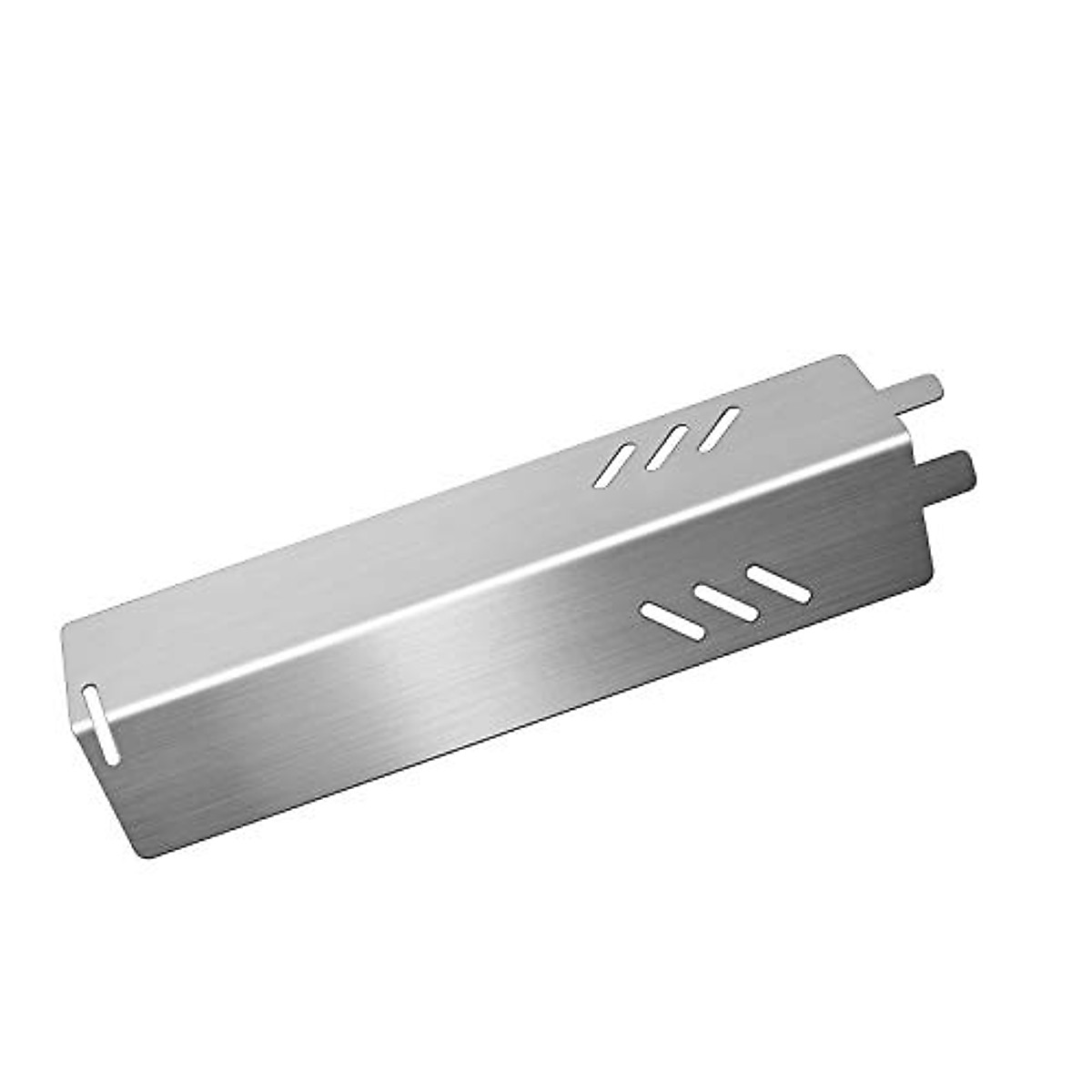 Folocy BBQ Gas Grill Replacement Parts Grill Heat Plates Shield Heat Tent Burner Cover for Backyard WM16-GBC1429WB, BY13-101-001-11, BY14-101-001-01, Uniflame GBC1403W, GBC1429, 13 1/16" x 3 5/8"