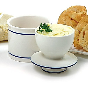 Norpro Stoneware Butter Keeper pack of 2