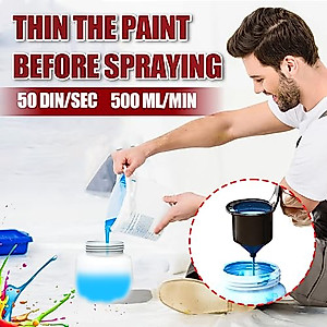 Cordless Paint Sprayer for Milwaukee 18V Battery, Portable HVLP Paint Sprayer with 2 Nozzles & 3 Patterns for Painting Walls, Ceilings, Furniture, Gardens, Fences (Battery not Included)