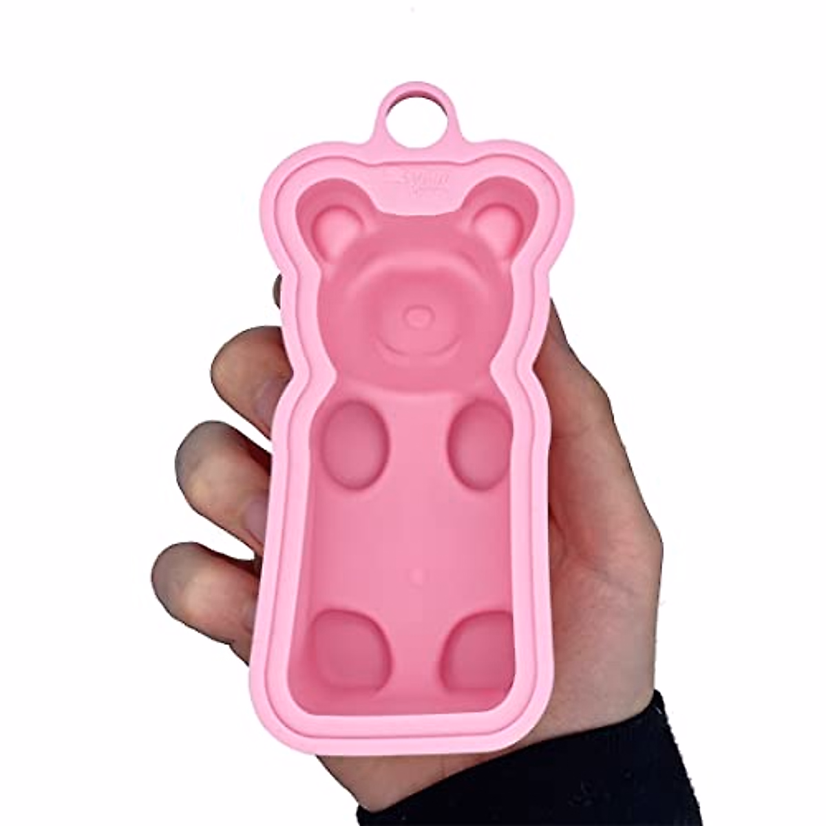 DIY Jumbo Gummy Bear Mold by Mister Gummy | Make Your Own Medium Sized Gummy Bears, Chocolates, Soaps, Candles, Bath Bombs, Ice, Decor Bears, Baked Goods, and More! (ONE Pack)