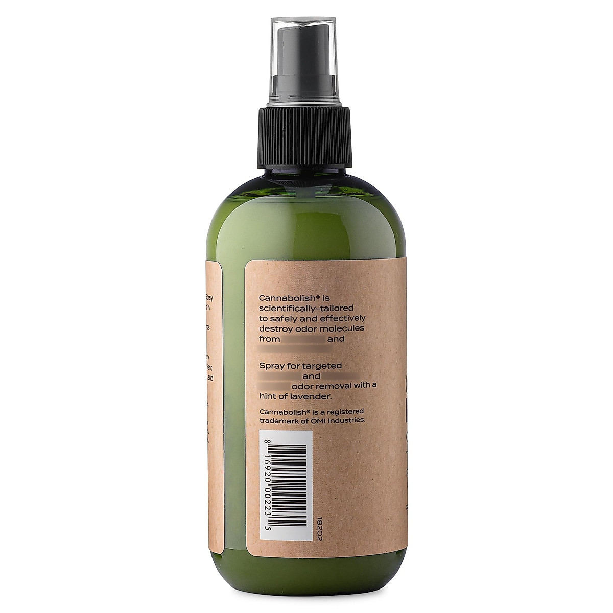 Cannabolish Lavender Smoke Odor Eliminator Spray and Air Freshener, 8 fl. oz, Natural Ingredients