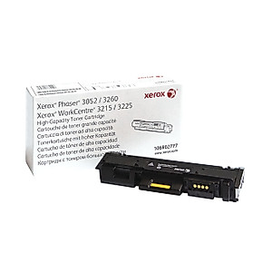 Xerox Phaser 3260/ Workcentre 3225 Black High Capacity Toner-Cartridge (3,000 Pages) - 106R02777