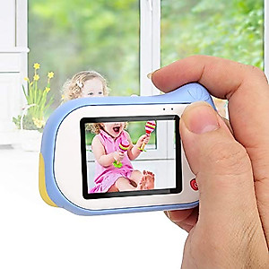 Outdoor Accessories Plastic Blue 2 in 1 Electron Microscope 2 Inch Eye Protection Screen High Definition Mini Children Digital Camera Toy