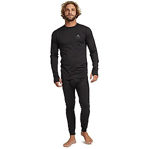 Burton Men's Lightweight X Base Layer Pants, True Black, XL