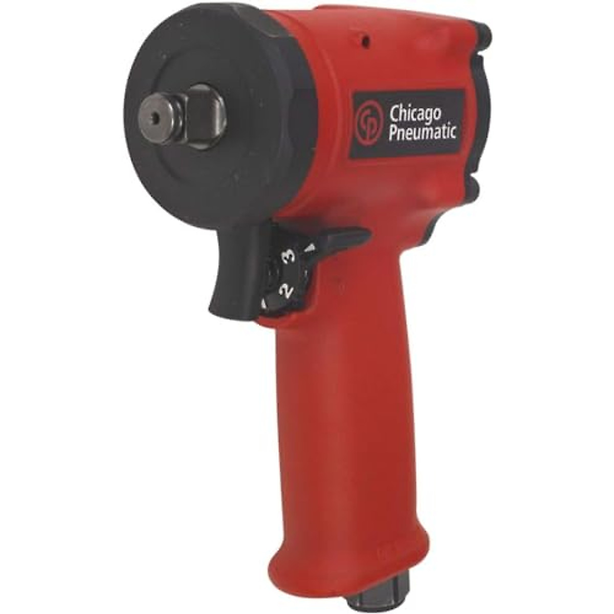 Chicago Pneumatic CP7732 1/2 Inch Air Impact Wrench, Steel Front Cover, Aluminum Body, Jumbo Hammer, One-Hand Operation, Max Torque Output 450 ft-lbs / 610 Nm, 9000 RPM