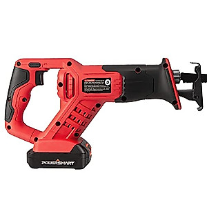 PowerSmart Reciprocating Saw - 7.5 Amp No-load Speed 2800SPM Reciprocating Saw Corded, Electric Hand Saw, 5 Blades for Cutting Wood, Metal and PVC Easily