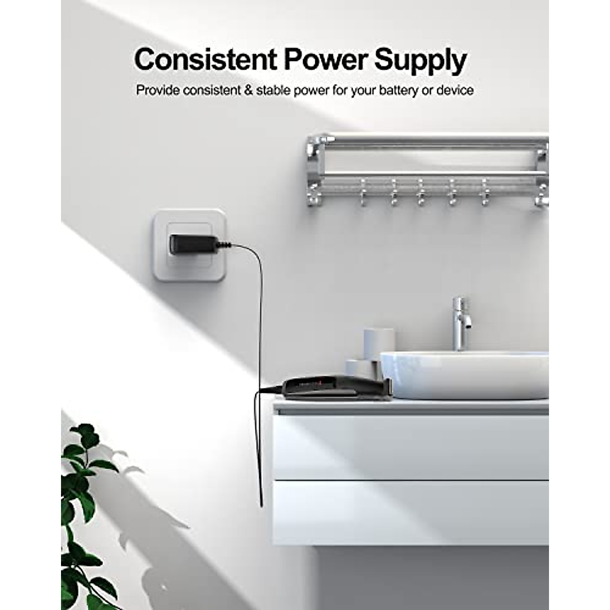 5V Shaver Charger Cord for Remington Razor - (Compatible with HC5870 PG6250 and More Devices)