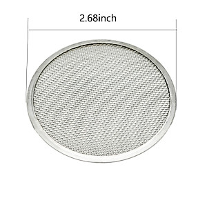 12 Pack Sprouting Lids,304 Stainless Steel Screen Filter Strainer Lid for 2.75 Inch Regular Mouth Mason Jar,Mesh Bean Sprout Sieve Lids,Home Use Alfalfa,Salad,Broccoli,Lentil NO GLASS JAR QurHapzy
