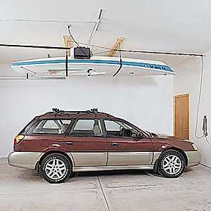 Hoister Direct 7803.Jeep - Overhead Storage Hoist for Jeep Top Removal, Truck Caps, Bikes, SUP, Dinghies, Canoes, Kayaks, Surfboards and More. Mount in Your Garage, Shop, Anywhere with a Ceiling.