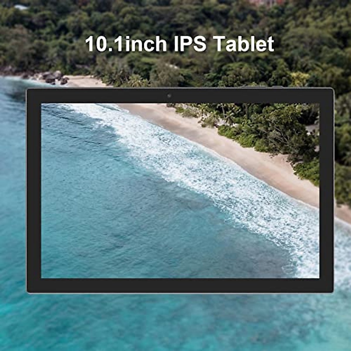 Android Tablet 10 Inch Tablet, 64GB Storage Tablets, Android 11 Tablet, 512GB Expand, 8MP Camera, Quad-Core Processor 2GB RAM WiFi 6000MAH Battery 10.1'' IPS HD Touch Screen Google Tableta (Black Tab)