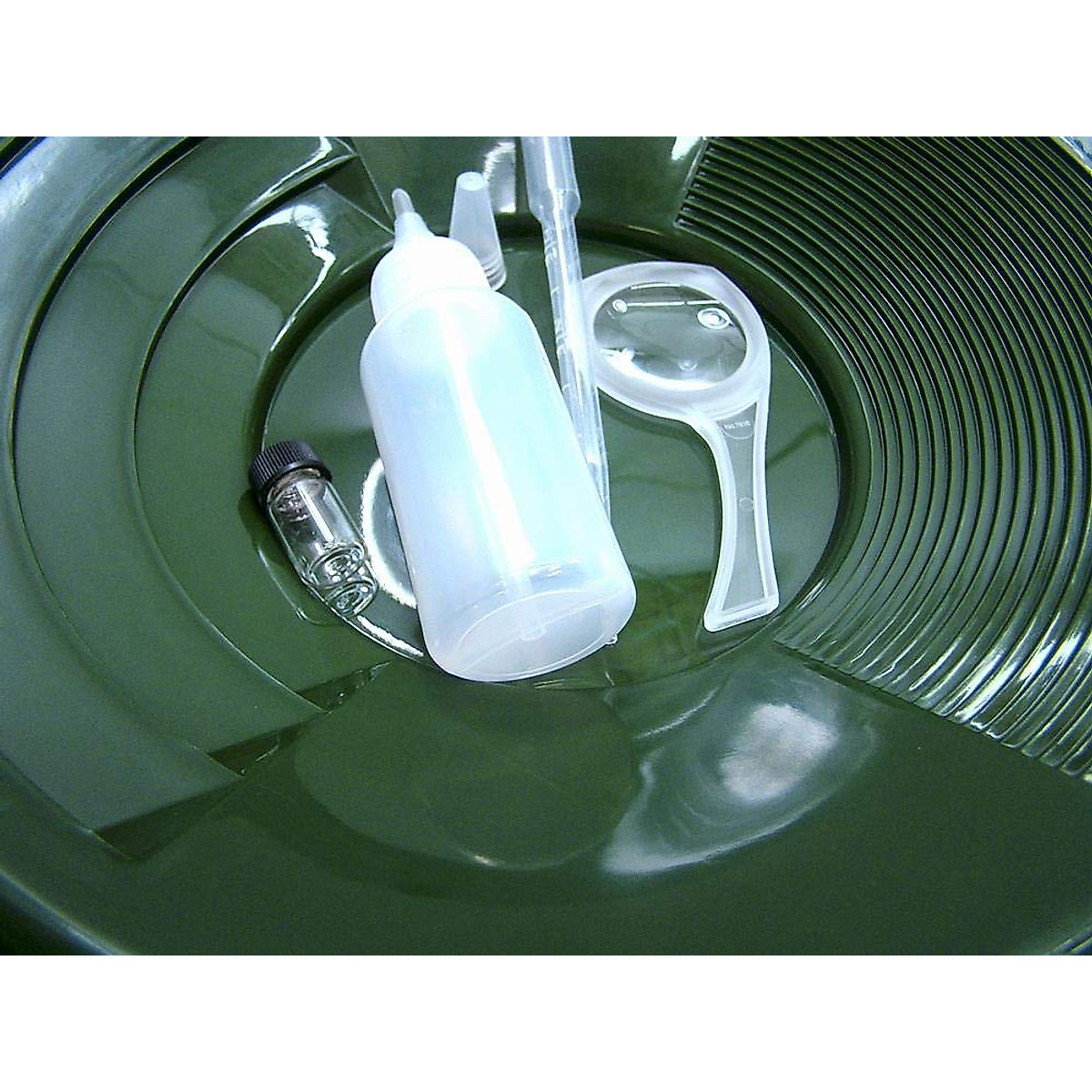 12" Gold Pan 5 Piece Kit (Greeen)