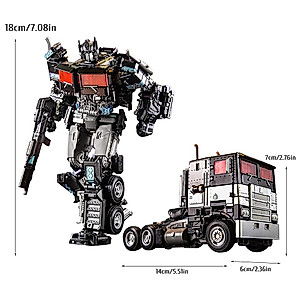 CNMF Action Figure Toys - Deformation Robot Model Toys Alloy Deformed Car Robot Toys for Kids Boys and Girls Gift
