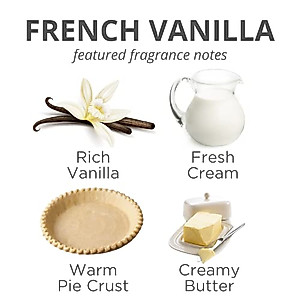 Stillwater Bath and Body™ French Vanilla Scented Candle for Home | Non Toxic Long Lasting Soy Candles | Delicious Scent | One Pint Mason Jar | Hand Made in The USA