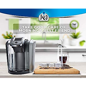 K&J Replacement Keurig Starter Kit for Keurig 2.0 Brewers - Includes Side Reservoir Filter Holder And 6-pack of Keurig 2.0 Compatible Water Filters