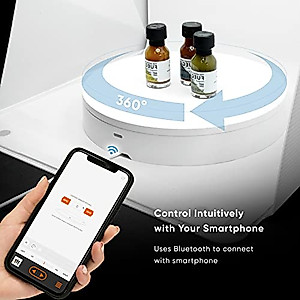 Foldio360 | Smart Photo 360 Turntable Controlled by Smartphone for Product Photography Shooting 360 Degree Image by ORANGEMONKIE