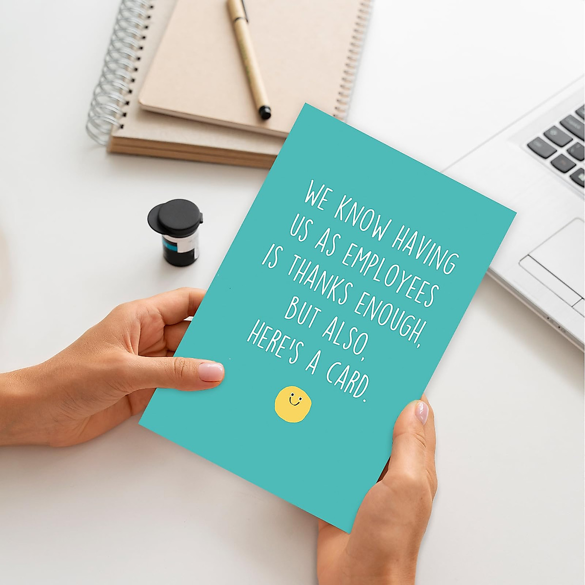 Beixian Boss's Day Card, Happy Boss Day Gifts for Men Women Boss, Funny Boss Day Card from Staff Coworke Employee, Boss Appreciation Card,Thank You Boss Card, Leaving Card for Leader Manager