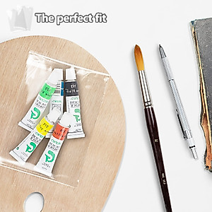 Golden State Art, Pack of 200, Acid-Free Crystal Clear Sleeves Storage Bags for Photo Prints (Size: 5 1/4 x 7 1/8 inch)