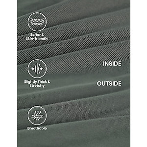 CRZ YOGA Women's Full Zip Hooded Sweatshirts Workout Sweat Jackets Slim Fit Running Track Hoodies with Thumbholes Grey Sage Medium