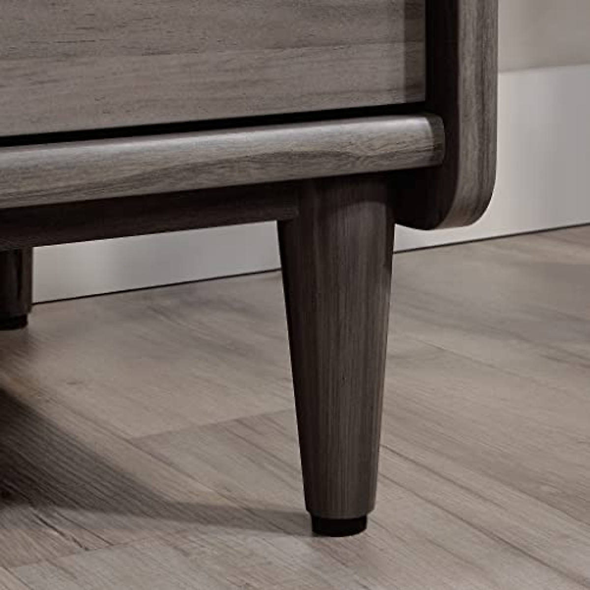 Sauder Clifford Place Storage Cabinet, L: 15.51" x W: 18.50" x H: 58.27", Jet Acacia Finish