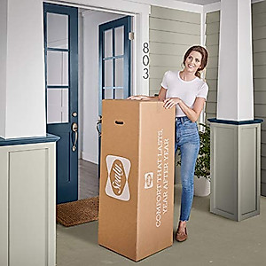 Sealy - Foam Bed in a Box – 8 Inch, Firm Feel, Twin XL Size, CertiPur-US Certified White