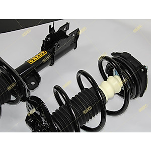 OREDY Front Struts for 2008 2009 2010 2011 2012 Nissan Rogue FWD Only Set of 2 Complete Shock Absorbers w/Coil Spring Assembly - 172609 172608