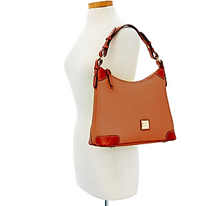 Dooney & Bourke Handbag, Pebble Grain Hobo Shoulder Bag - Sand