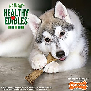 Nylabone Healthy Edibles Puppy Natural Long Lasting Dog Chew Treats Lamb & Apple X-Large/Souper (1 Count)