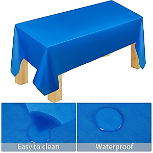 TWOWYHI 229PCS Blue Party Supplies Set Paper Disposable Plates Cups Plastic Spoons Forks Knives Blue Napkins for 30 Guests Disposable Party Dinnerware Set for Wedding Birthday Parties