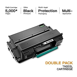 E-Z Ink (TM Compatible Toner Cartridge Replacement for Samsung 203L 203 MLT-D203L High Yield to use with ProXpress M3370FD M3870FW M4070FR M3320ND M3820DW M4020ND (Black, 2 Pack)