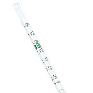 Estone Aquarium Glass Float Hydrometer With Thermometer Salt Marine