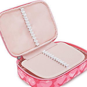 Kipling Women's 100 Pens Printed Case, Organize Accessories, Art Supplies, Makeup, Travel Organizer