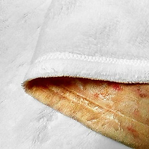 SXCHEN Blankets Plush Sofa Bed Throw Blanket Dashed Husky Dog 60"x80"