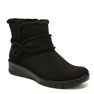 BZees Womens Glaze Ankle Boot, Black, 8.5 Wide US