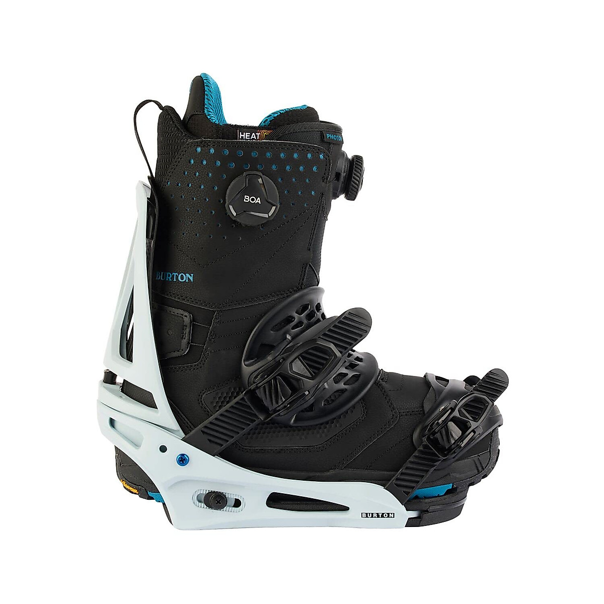 BURTON Genesis Mens Snowboard Bindings Ballad Blue Sz L (11-13)