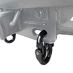 ENIXWILL 2pc 1/2 inch Tow Hitch Safety Chain Hammerlock Connector Link Grade 80 Coupling Link