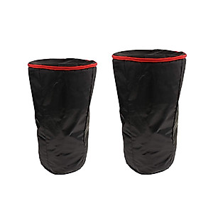 B Baosity Durable Backpack African Hand Drum Carry bag for Lovers, 10inch