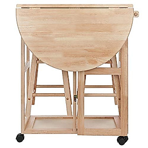 Winsome Trading, Inc. 89332 Burnett Kitchen, Round, Natural